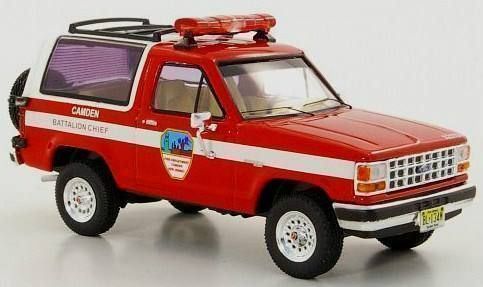 Ford Bronco II 1990 Fire Department New Jersey rot / weiss / (Neu und ...