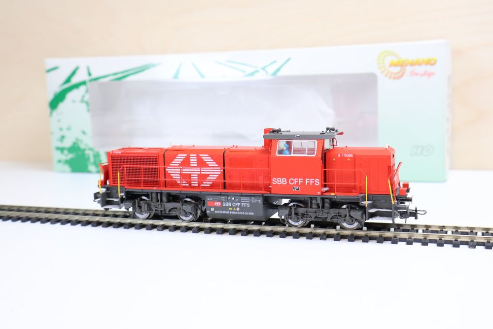 MEHANO SBB Am 843 Rangierlok - AC Digital + Sound - 57594 (Defekt) in ...