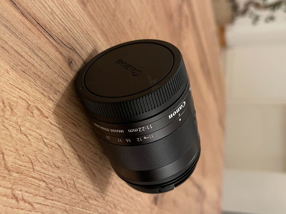 Canon lens EF-M 11-22mm f/4-5.6 IS STM + warranty 2024 | Kaufen auf Ricardo