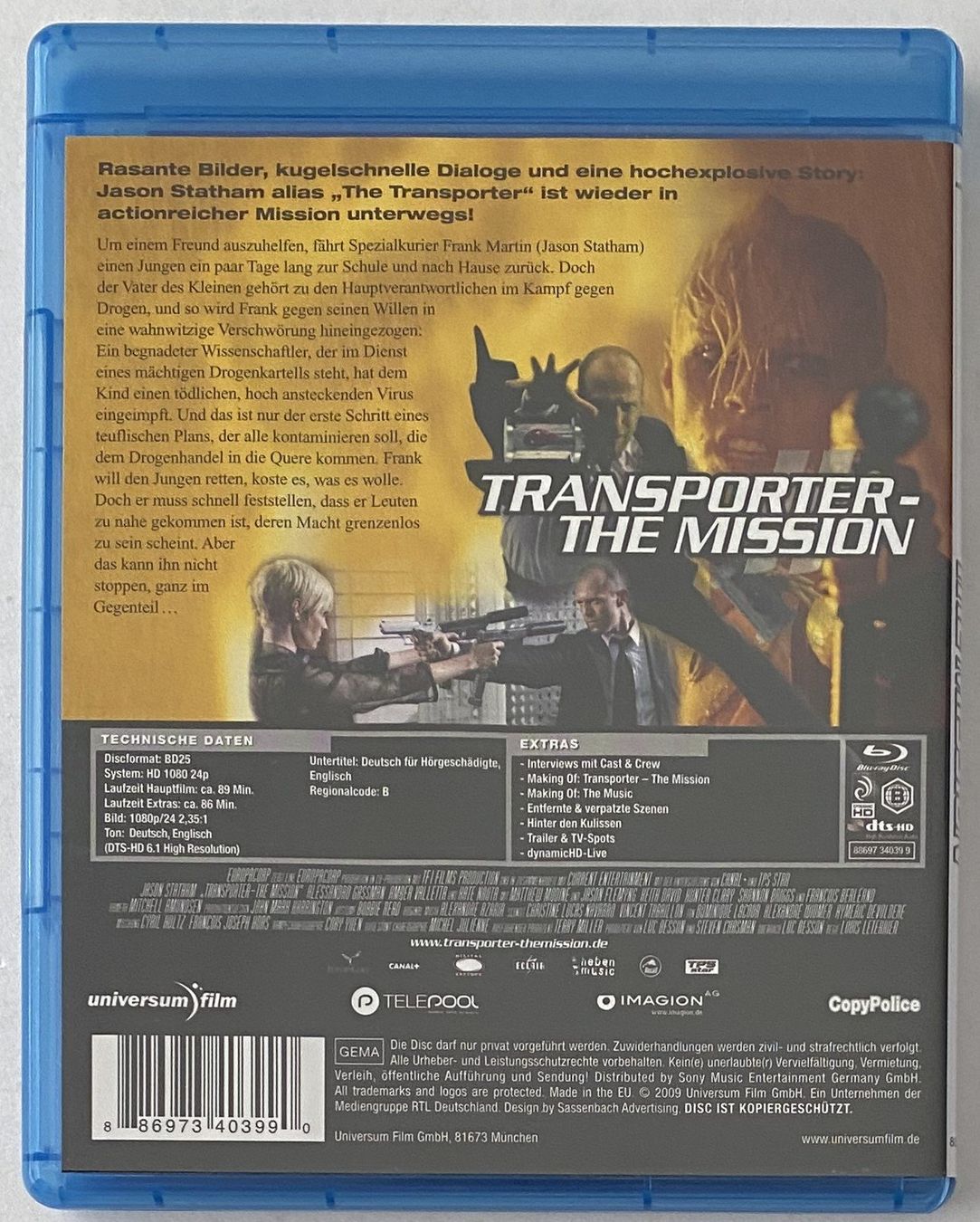 Transporter - The Mission (Gebraucht) in Flums für CHF 1 – mit ...