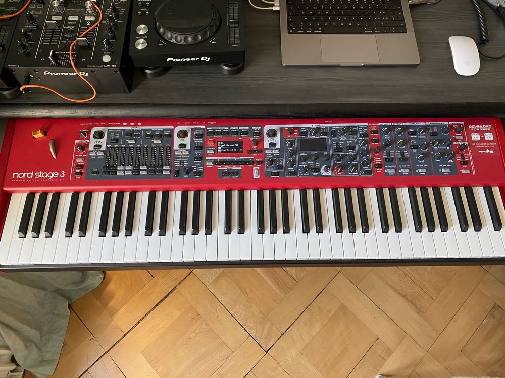 Nord Stage 3 HP 76 - mit Tasche, Ständer, Stuhl und Pedal (Gebraucht ...