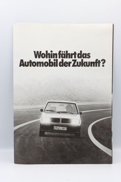 BMW Wohin fährt das Automobil der Zukunft Prospekt 1979 (Gebraucht) in ...