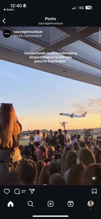 2x Sauvage OFF Rave Zurich airport (Neu und originalverpackt) in Zürich ...