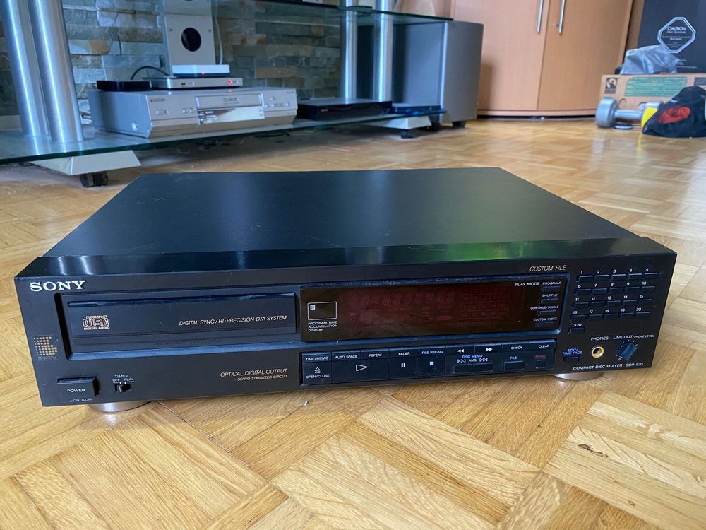 Sony CDP-970 (Gebraucht) in Oberried am Brienzersee für CHF 60 – mit Lieferung auf Ricardo kaufen