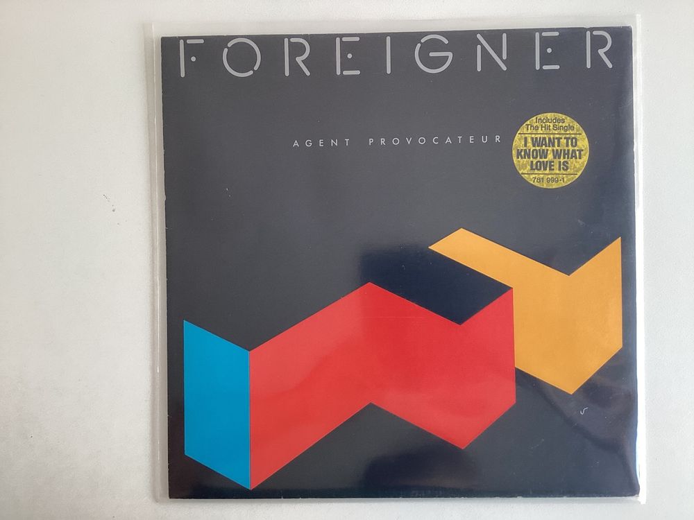 Foreigner LP - Agent Provocateur (Embossed Cover) (Gebraucht) in ...