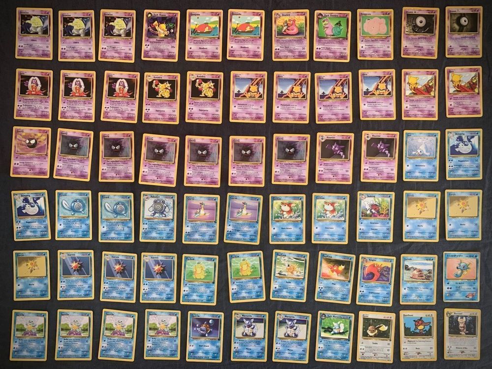 +300 Crazy Vintage POKEMON cards + Box!! (Gebraucht) in für CHF 150 ...