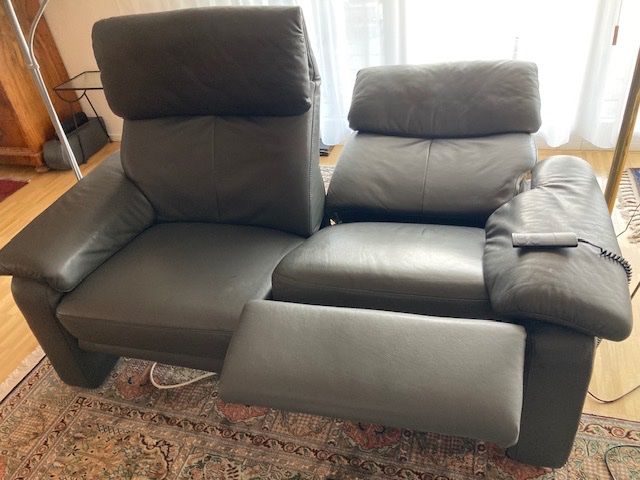 Ledersofa 2er-Sitz | Kaufen auf Ricardo