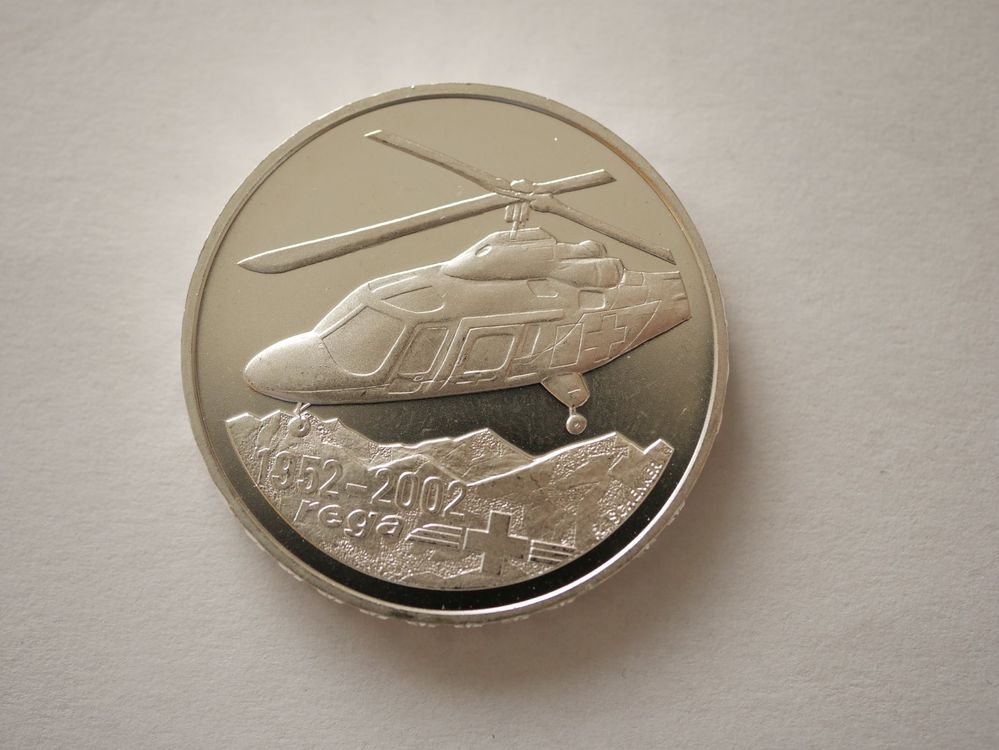 20 Franken Sondermünze 2002 Rega ***TOP*** (Neu (gemäss Beschreibung)) in Kreuzlingen für CHF 25 ...