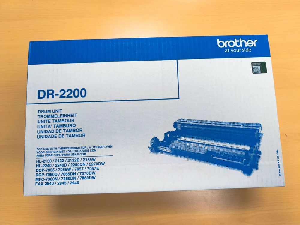 Brother DR-2200 Trommel NEU/OVP Druckerpatrone HL-2240 2132 (Neu und ...