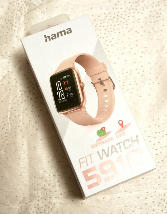 hama Fit Watch 5910 Fitness Uhr Rosa | Kaufen auf Ricardo