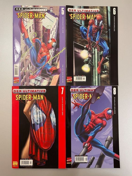 Der Ultimative Spider Man Comic Hefte 1 8 Set Kaufen Auf Ricardo
