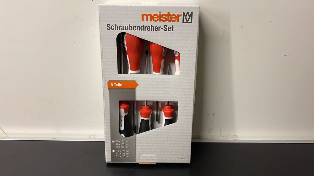 Neu Restposten Meister Schraubendreher - Set (1x) (Neu und ...