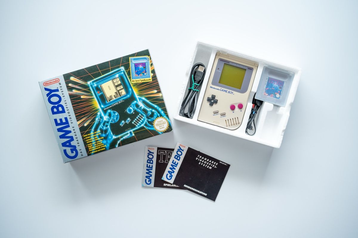Nintendo Game Boy - Originalverpackt mit Tetris, Top! (Gebraucht) in ...