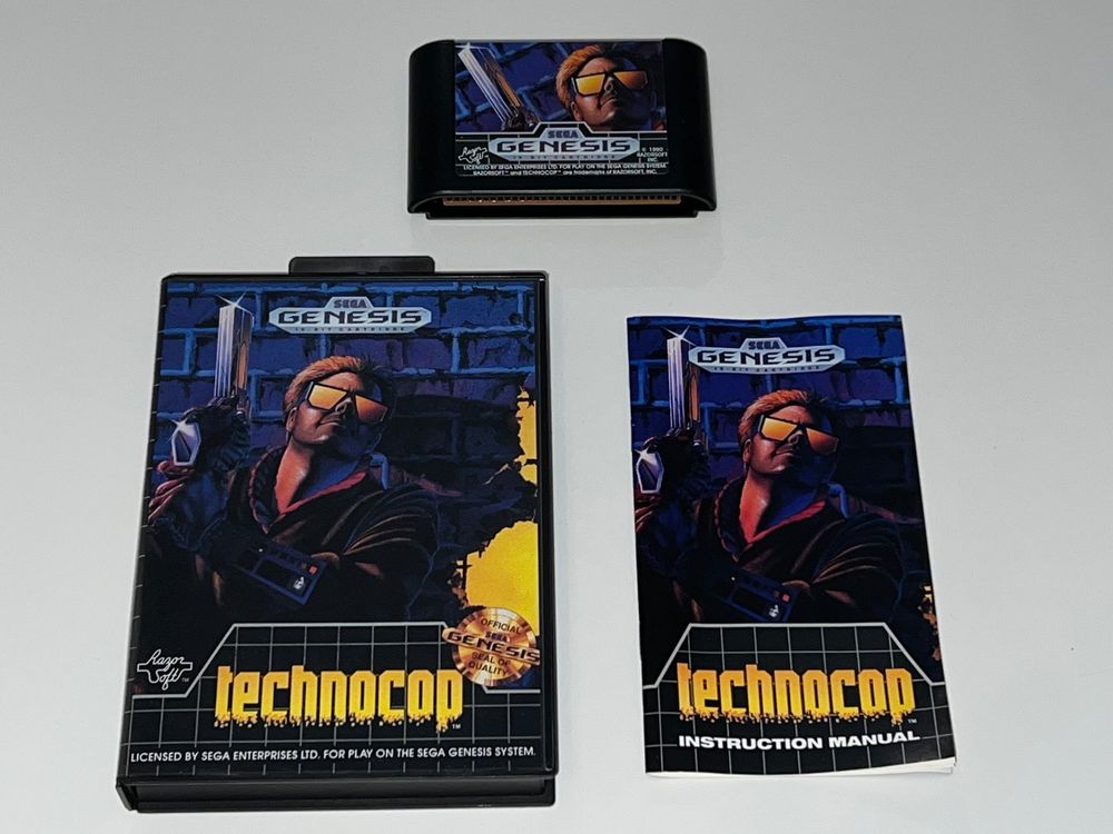 Sega Mega Drive/Genesis Spiel - Techno Cop/TechnoCop (OVP) (Gebraucht) in Zürich für CHF 56 ...