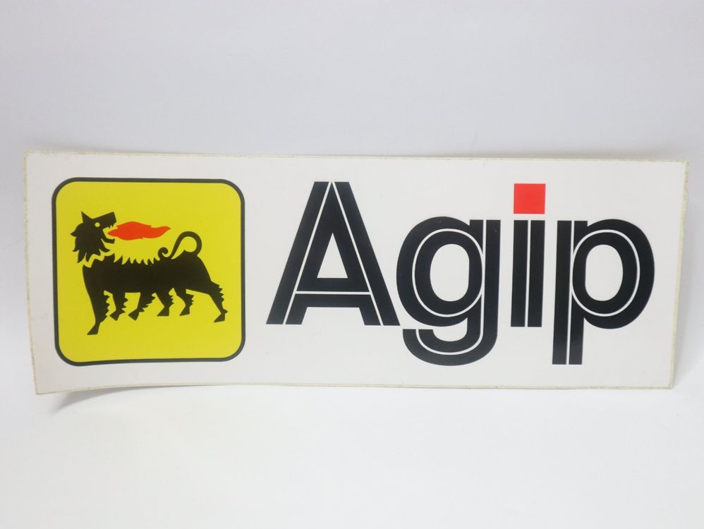 Grosser Agip Aufkleber Sticker (Neu (gemäss Beschreibung)) in ...