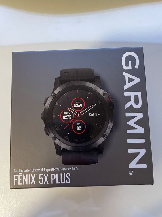 Multifunktionsuhr Garmin Fenix 5X Plus (NP CHF 799.-) | Kaufen auf Ricardo