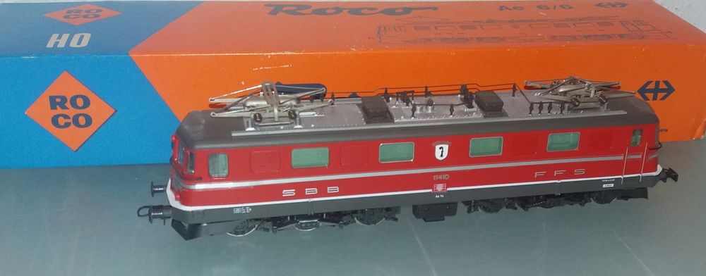 Roco 43536 - E-Lok Ae 6/6 SBB H0 GS mit OVP (Gebraucht) in Giebenach für CHF 44 – mit Lieferung ...
