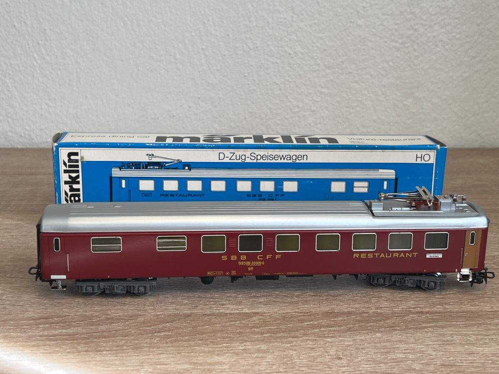 Märklin 4068 Speisewagen SBB H0 (1) | Kaufen auf Ricardo