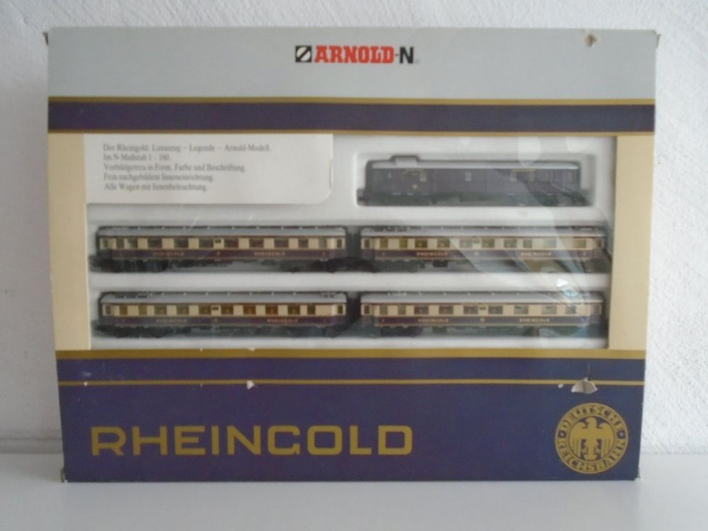 Arnold N: Set "Rheingold" DRG, 5-teilig, m.Innenbel., OVP | Kaufen auf Ricardo