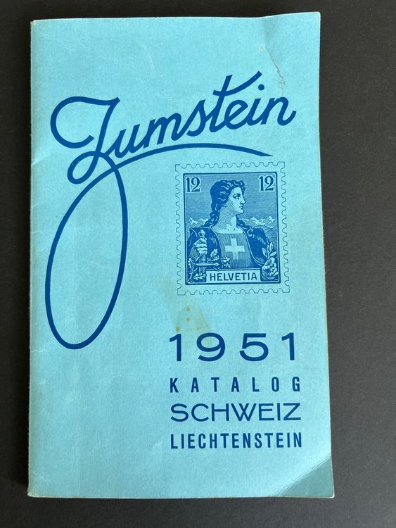 Zumstein Katalog 1951 Schweiz / Liechtenstein | Kaufen auf Ricardo