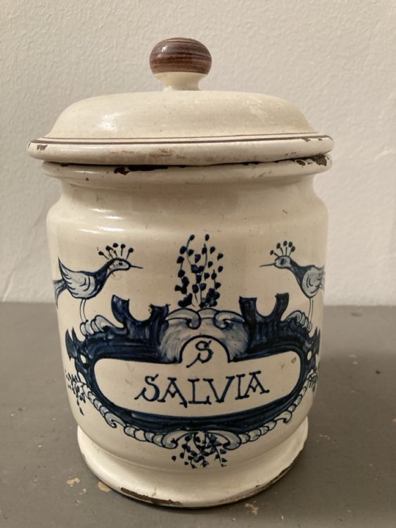 Antike Salbei Keramik Aufbewahrungsdose (Gebraucht) in Basel für CHF 35 – mit Lieferung auf ...