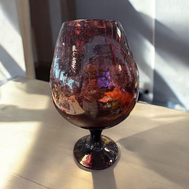 Grand vase en verre soufflé de BIOT (D'occasion) à St-Maurice pour CHF ...