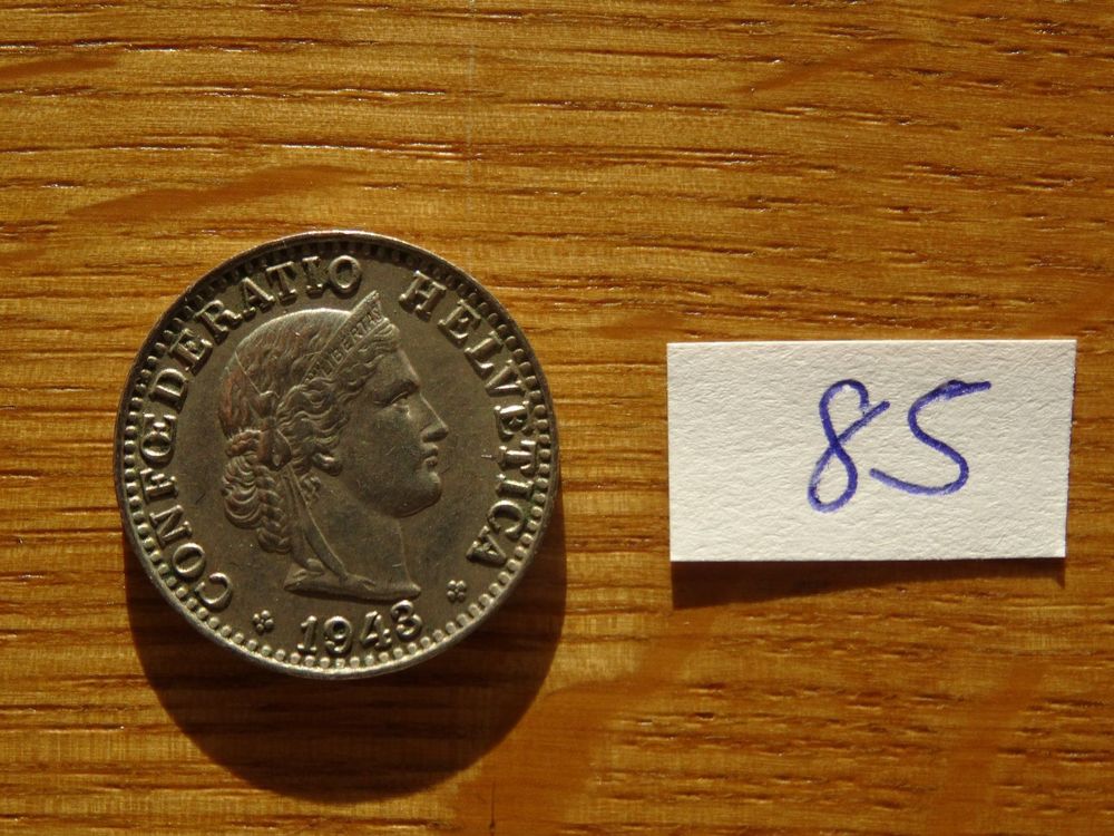 20 Rappen 1943 (Gebraucht) in Einsiedeln für CHF 1 – mit Lieferung auf Ricardo kaufen