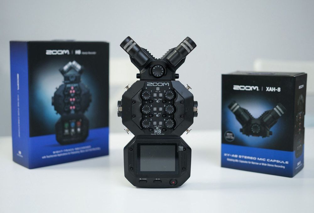Zoom H8 + Zoom XAH-8 XY/AB (Gebraucht) in St-Sulpice VD für CHF 247 ...