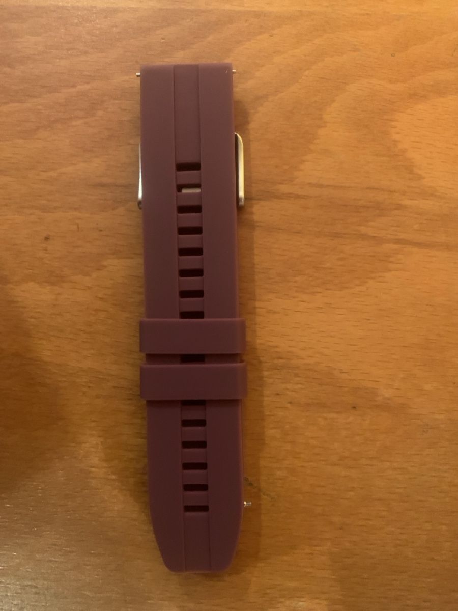 Bracelet de montre aubergine interchangeable (Neuf avec emballage d ...