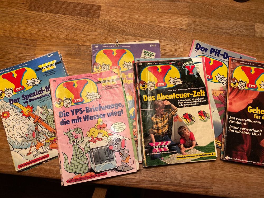 50 YPS-Hefte aus den späten 1980ern (Gebraucht) in Langenthal für CHF ...