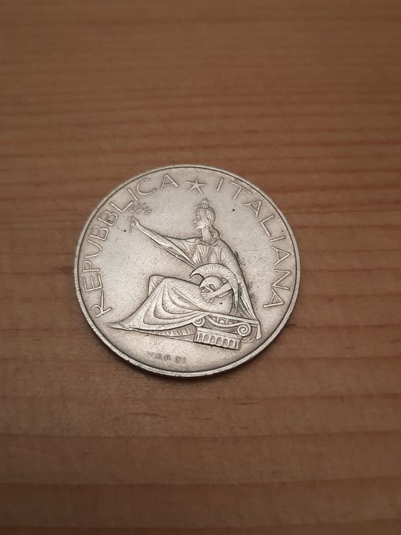 500 Lire Italien 1961 / Silber Zustand gemäss Bilder | Kaufen auf Ricardo