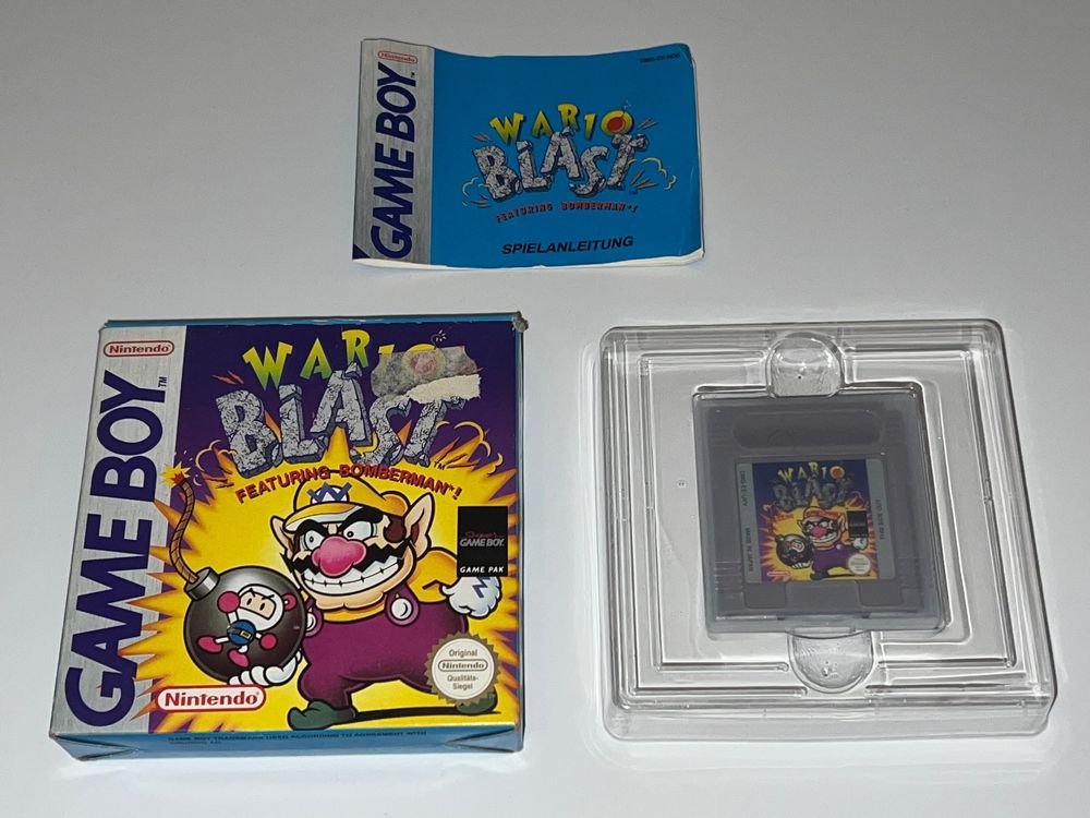 Nintendo Game Boy Classic (GB) Spiel - Wario Blast (OVP) (Gebraucht) in ...