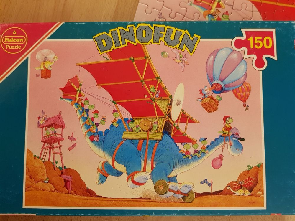 Dinofun Puzzle mit 150 Teilen (Gebraucht) in Staffelbach für CHF 3 ...