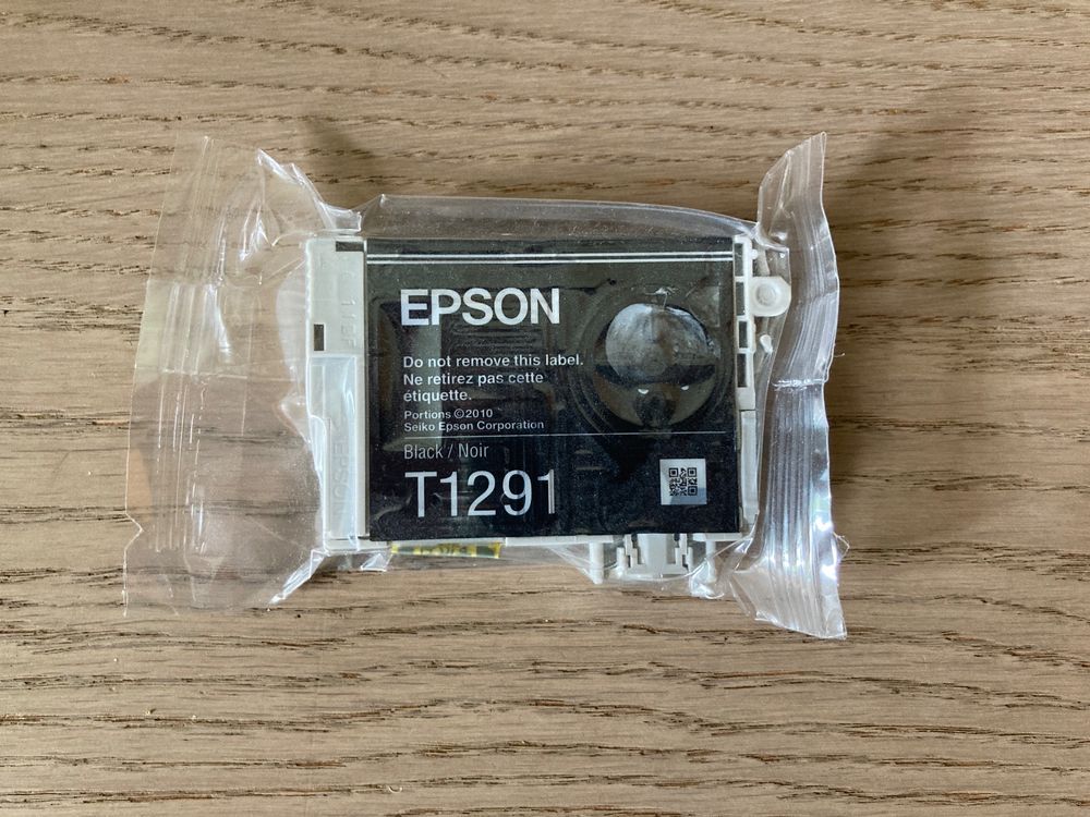 Epson tintenpratone T1291-Schwarz (Neu und originalverpackt) in Solduno ...