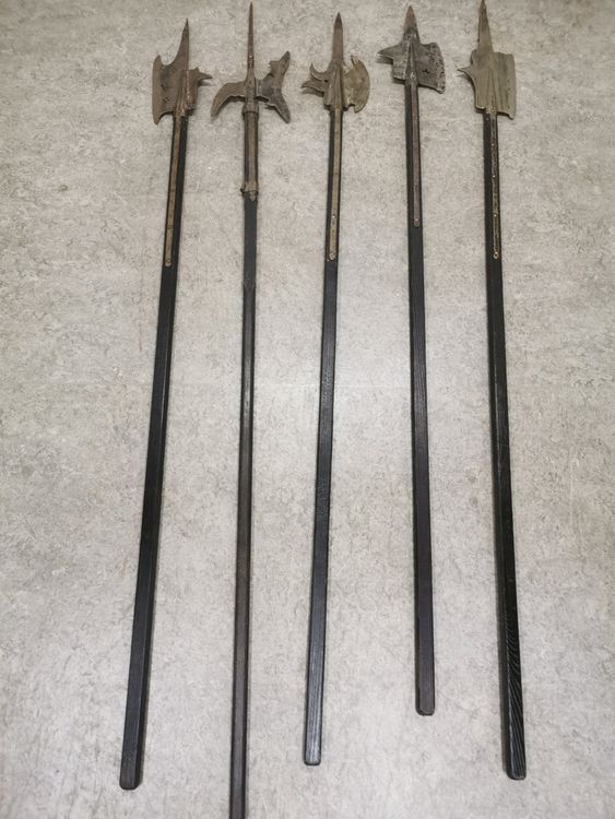5x Antike Hellebarde | Kaufen auf Ricardo