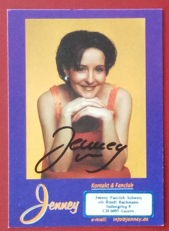 Jenney Hardt Autogramm signiert Fotopostkarte 10x15cm (Gebraucht) in ...
