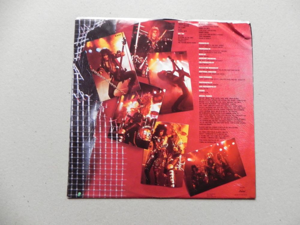 LP USA Heavy Metal Band W.A.S.P. 1984 (Gebraucht) in Siebnen für CHF 23 – mit Lieferung auf ...