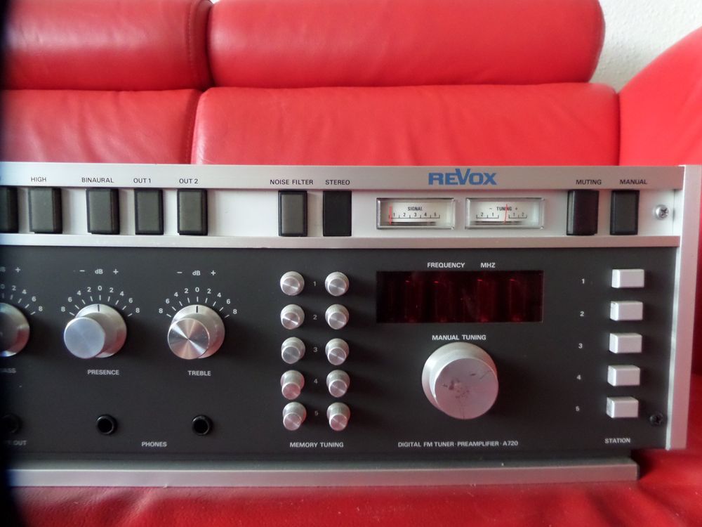 Revox A720 Vor-Verstärker/Tuner Receiver Revidiert! (D'occasion) à ...