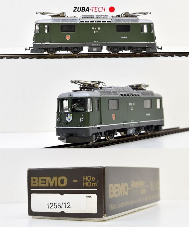 Bemo 1258/12 Ge 4/4 II RhB 612 H0m OVP (D'occasion) à St. Gallen pour ...