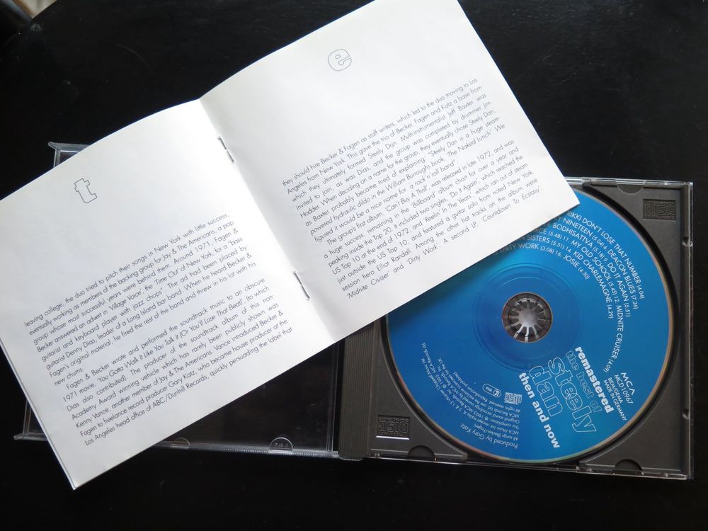 (p) CD STEELY DAN: Then and now, best of remastered, 1993 | Kaufen auf ...
