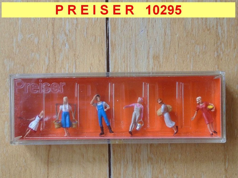 H0 / PREISER 10295, Knechte & Mägde | Kaufen auf Ricardo