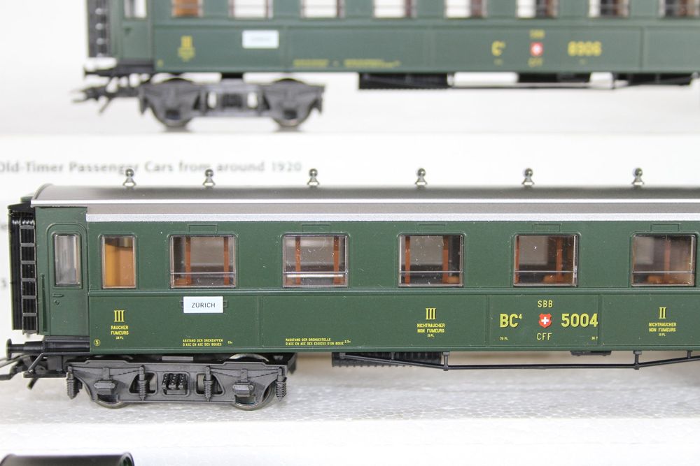 Märklin 42385 SBB Oldtimer Set, DC Achsen (Neu (gemäss Beschreibung ...