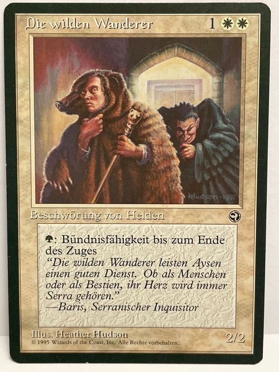 Magic The Gathering - DIE WILDEN WANDERER (Neu (gemäss Beschreibung ...