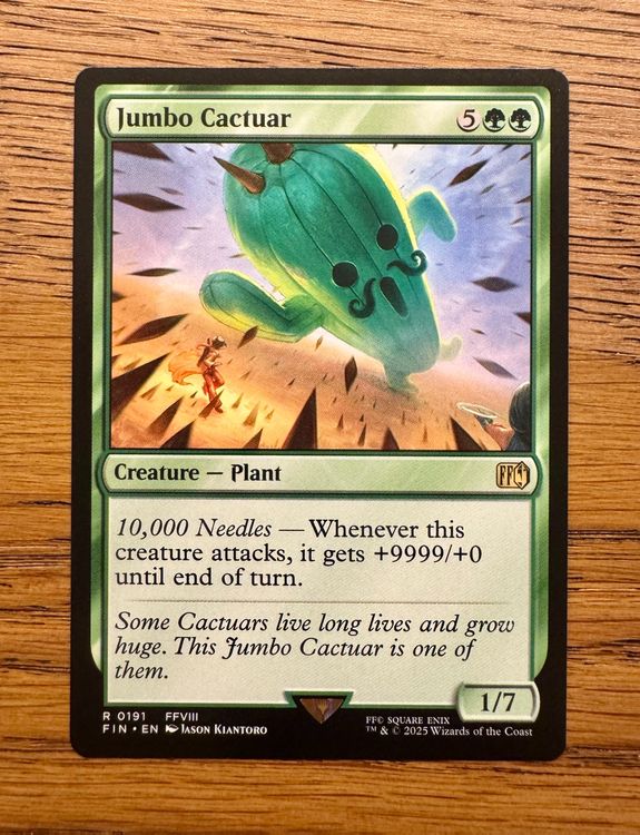Jumbo Cactuar FINAL FANTASY NM (Neu (gemäss Beschreibung)) in ...