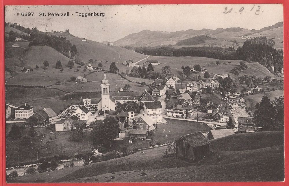 St. Peterzell im Toggenburg - 1917 (Gebraucht) in Fislisbach für CHF 5 – mit Lieferung auf ...