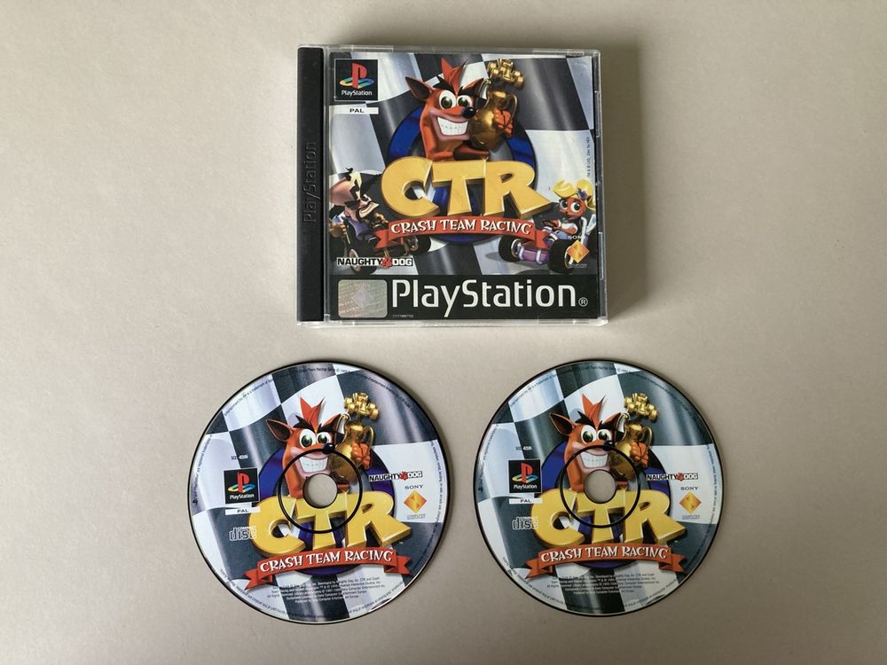 CTR Crash Team Racing Crash Bandicoot PS1 PlayStation (Gebraucht) in ...
