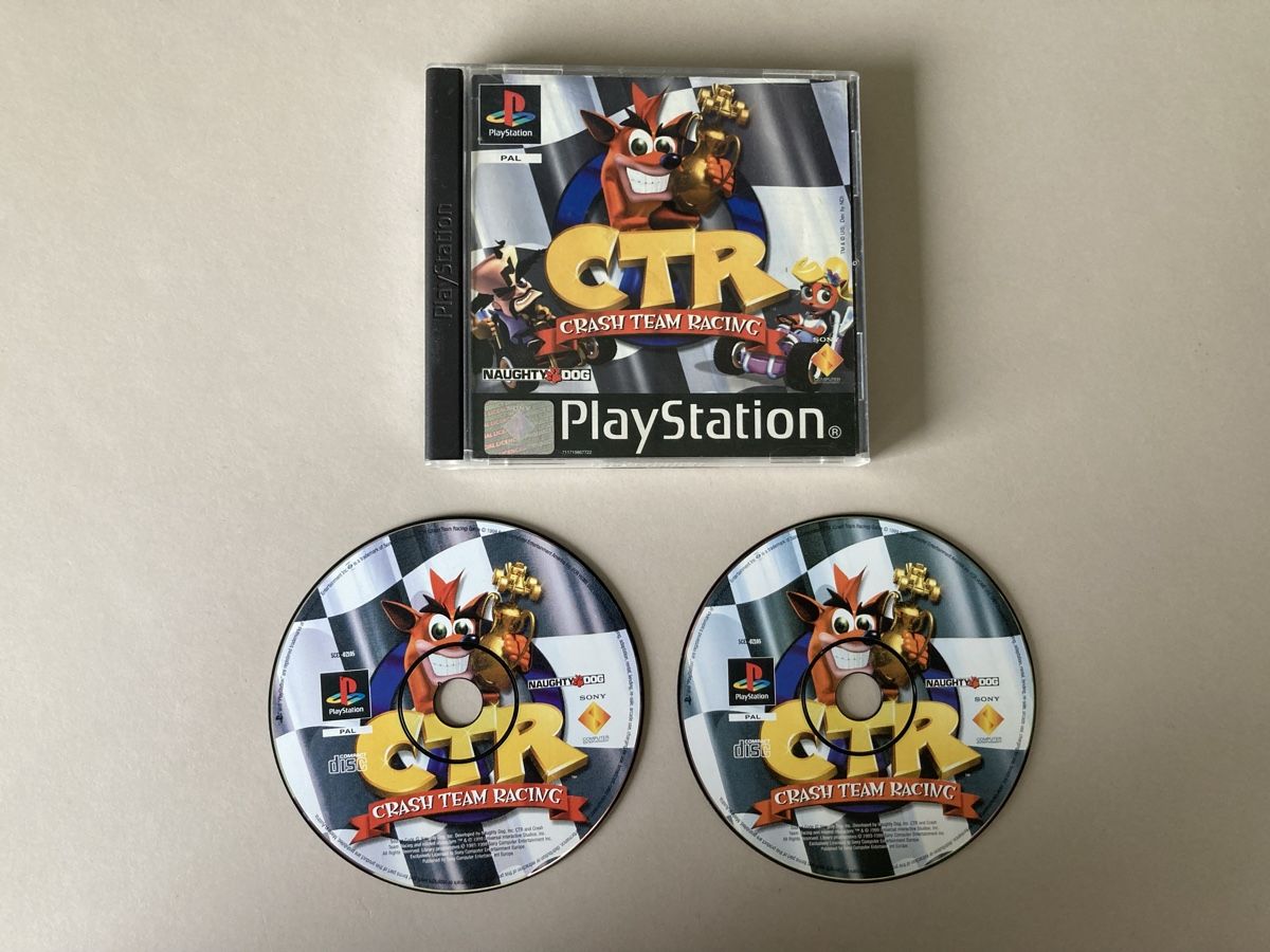 CTR Crash Team Racing Crash Bandicoot PS1 PlayStation (1) (Gebraucht ...