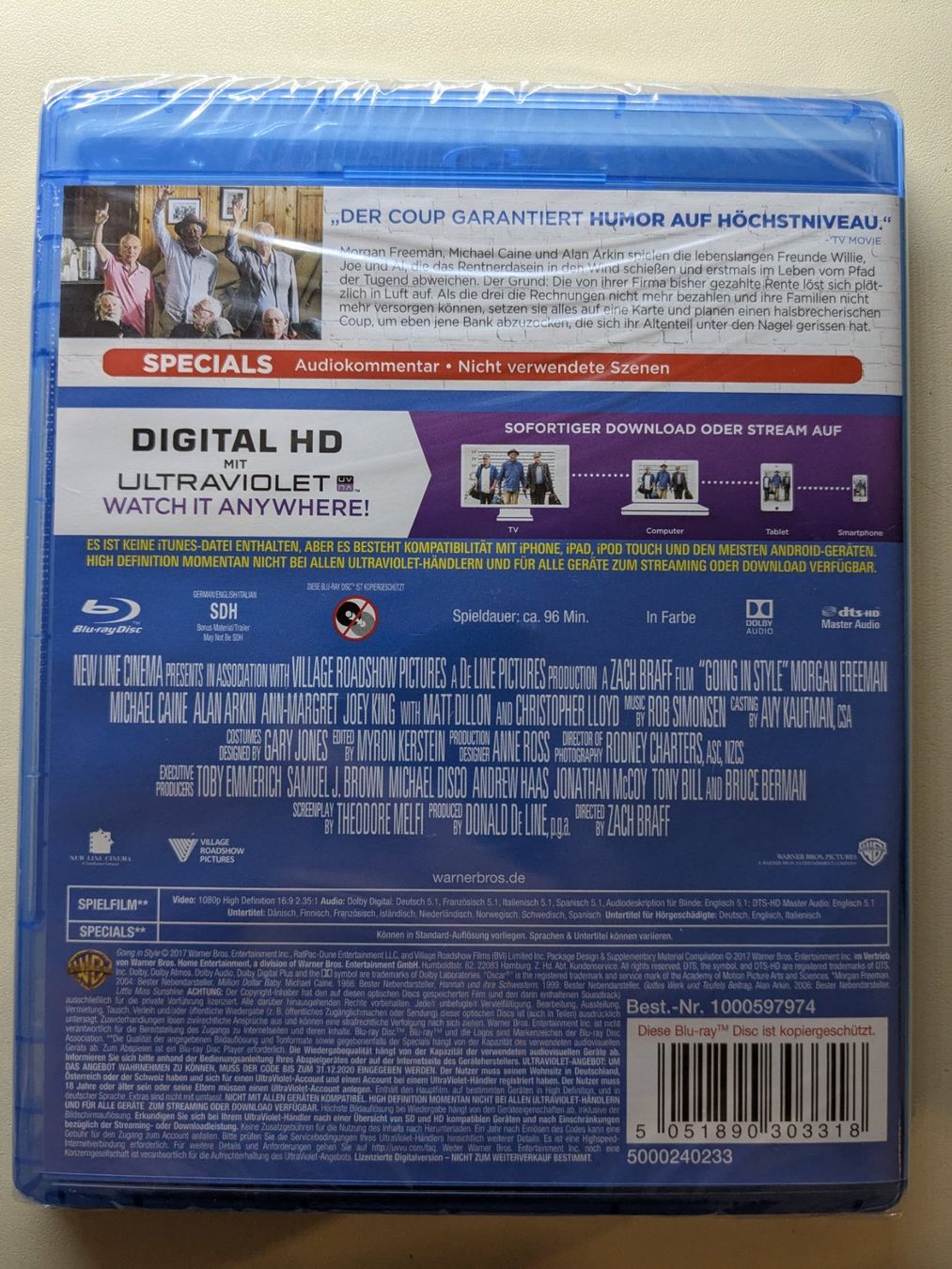 "Abgang mit Stil" mit Morgan Freeman [Blu-ray/neu & OVP] (Neu und ...