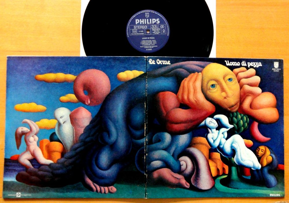 LP LE ORME uomo di pezza PHILIPS IT 1972 ITALO PROG ROCK | Kaufen auf Ricardo