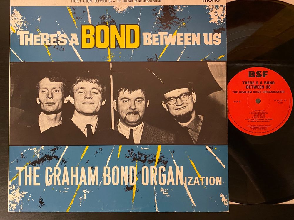 The Graham Bond Organization – There's A Bond [LP Mono RI] (Gebraucht ...
